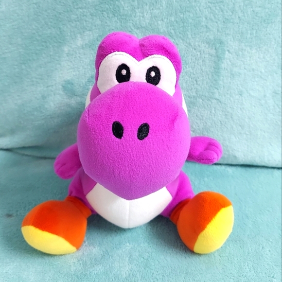 Nintendo | Toys | Nintendo Super Mario Purple Yoshi Plush Stuffed ...